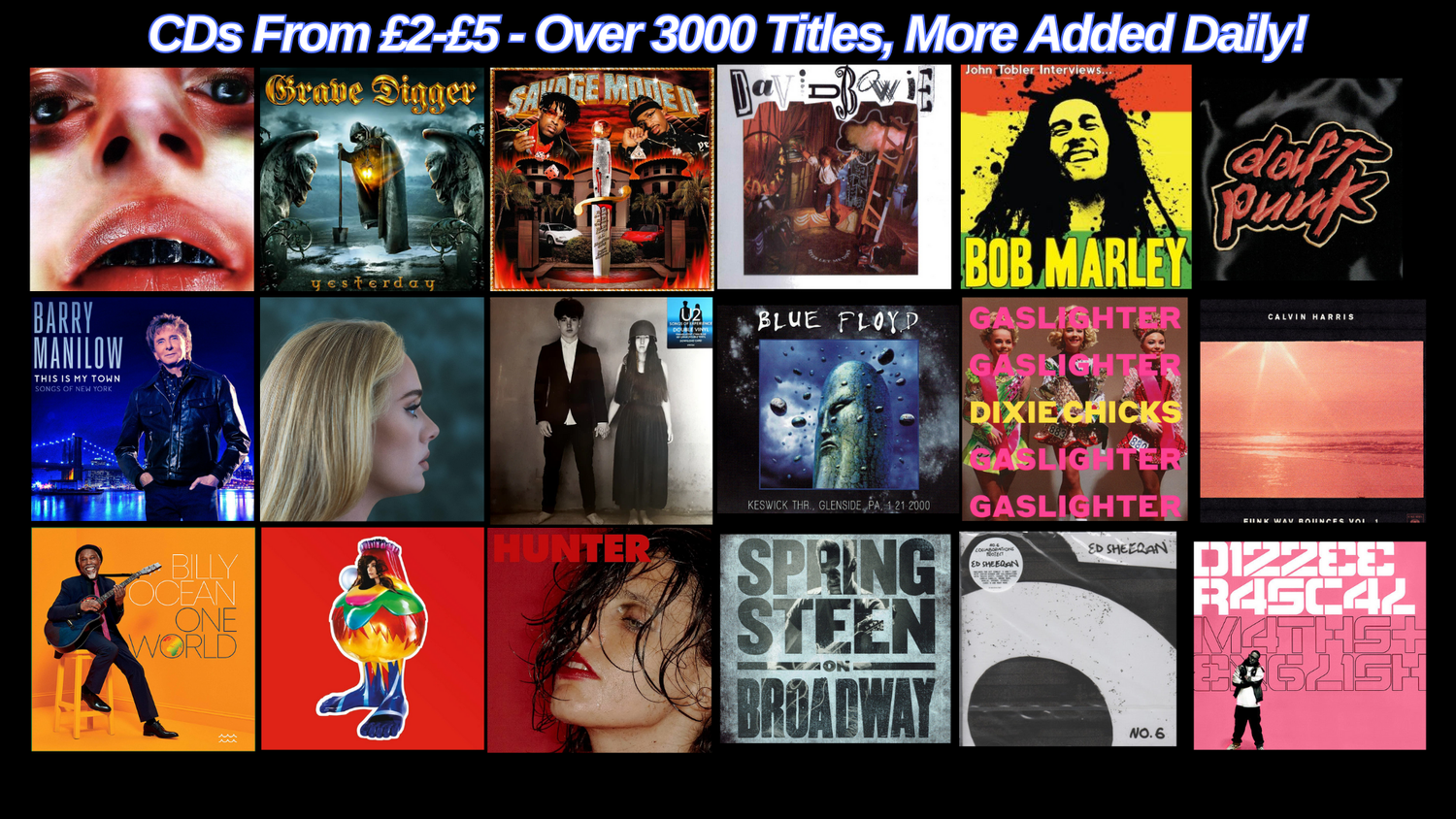 Vinyl & CD Deals at Rampant Records UK | Best Price, Fast Postage